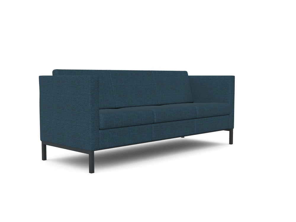 Custom Platinum 3 Seater with Armrests - Ref: AXSYKLN - Radius Office ...
